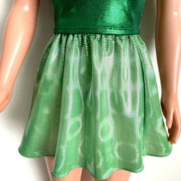 Handmade | Toys | Green Top Lightgreen Mini Skirt For My Size Barbie ...